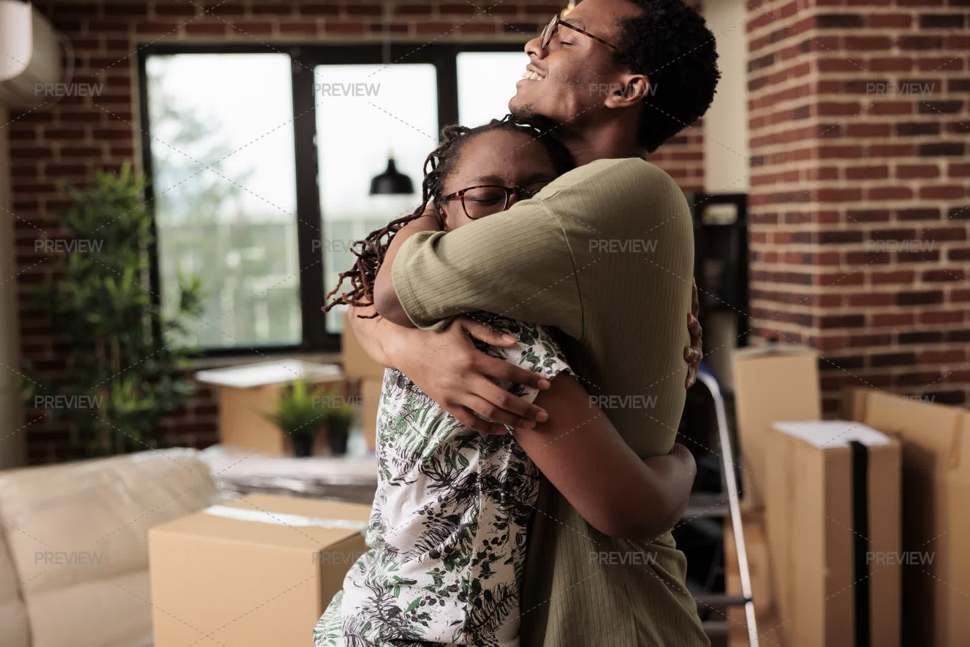 Couple After Their Move - Stock Photos | Motion Array Couple After Their Move - Stock Photos | Motion Array