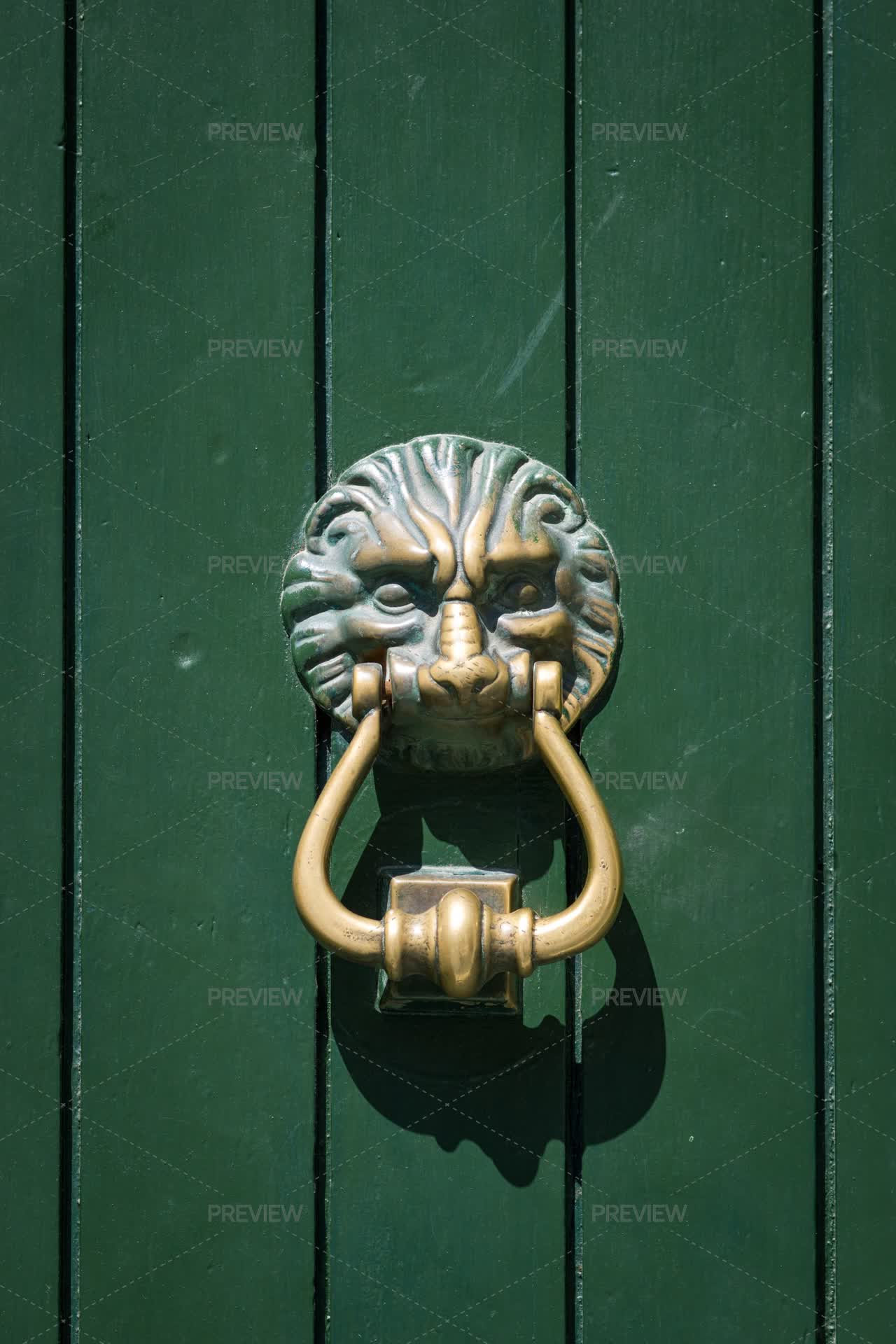 Lion Head Door Handle - Stock Photos | Motion Array Lion Head Door Handle - Stock Photos | Motion Array