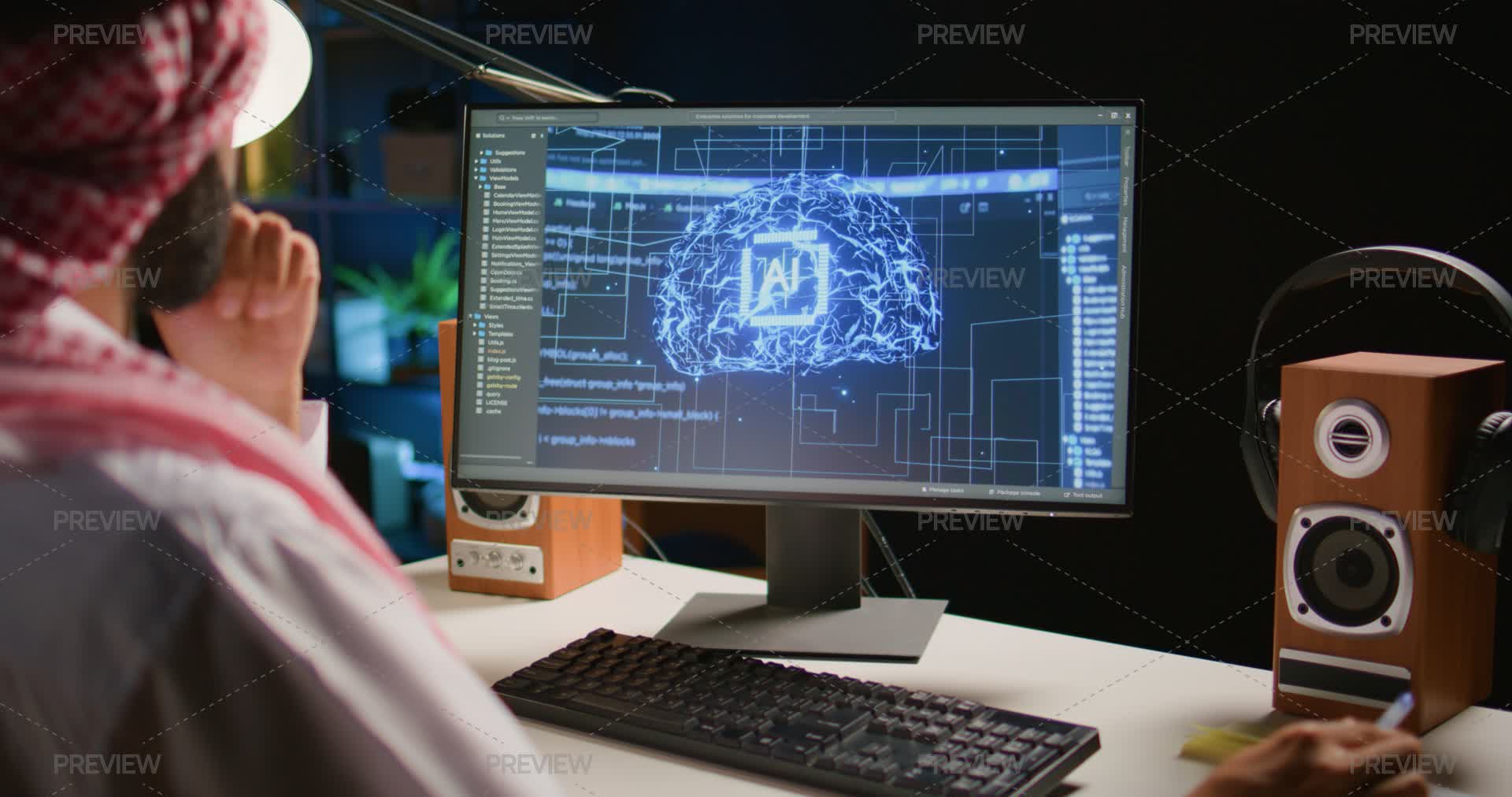 Data Scientist Updating Neural Networks - Stock Photos | Motion Array Data Scientist Updating Neural Networks - Stock Photos | Motion Array