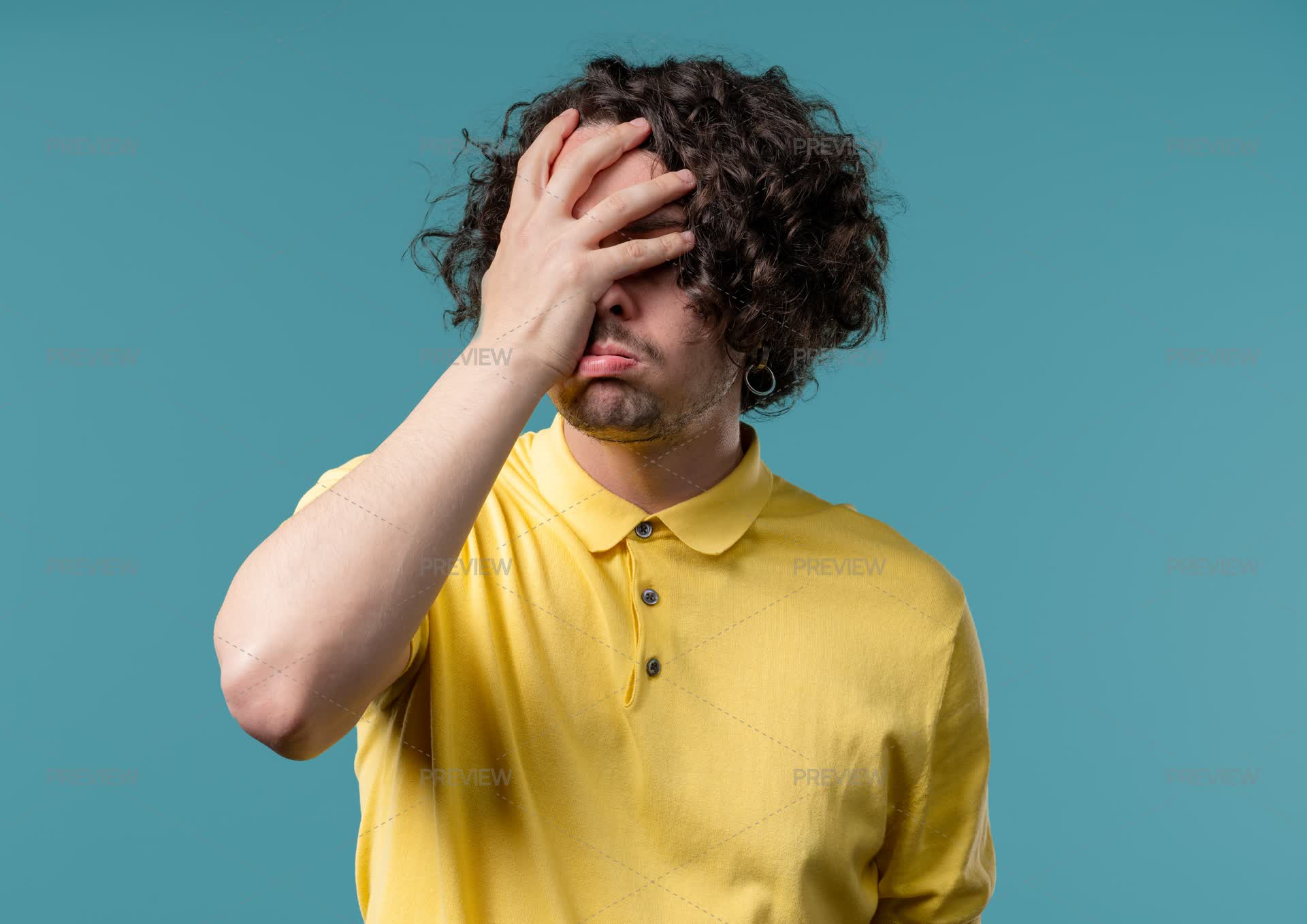 Worried Man Doing Panic Despair Gesture - Stock Photos | Motion Array Worried Man Doing Panic Despair Gesture - Stock Photos | Motion Array