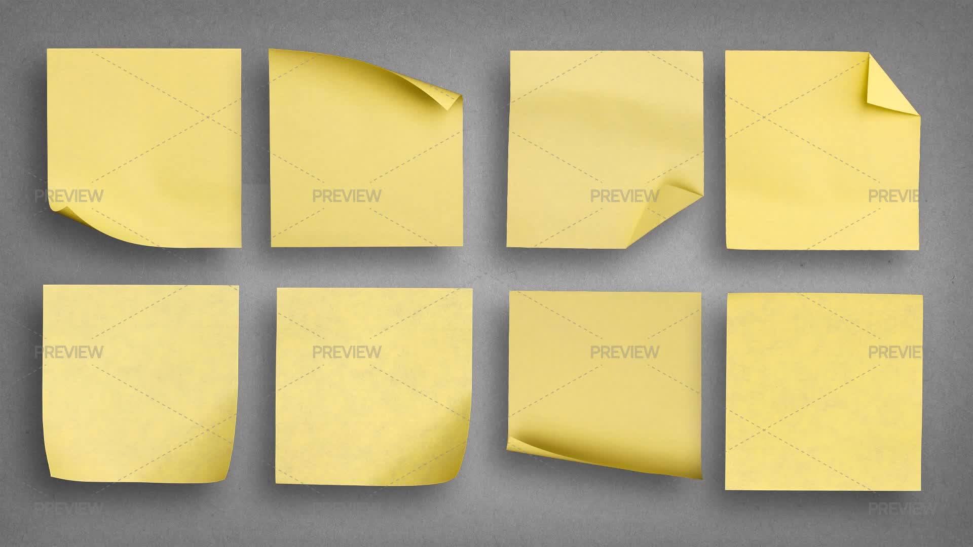 10 Yellow Sticky Notes - Graphics | Motion Array 10 Yellow Sticky Notes - Graphics | Motion Array