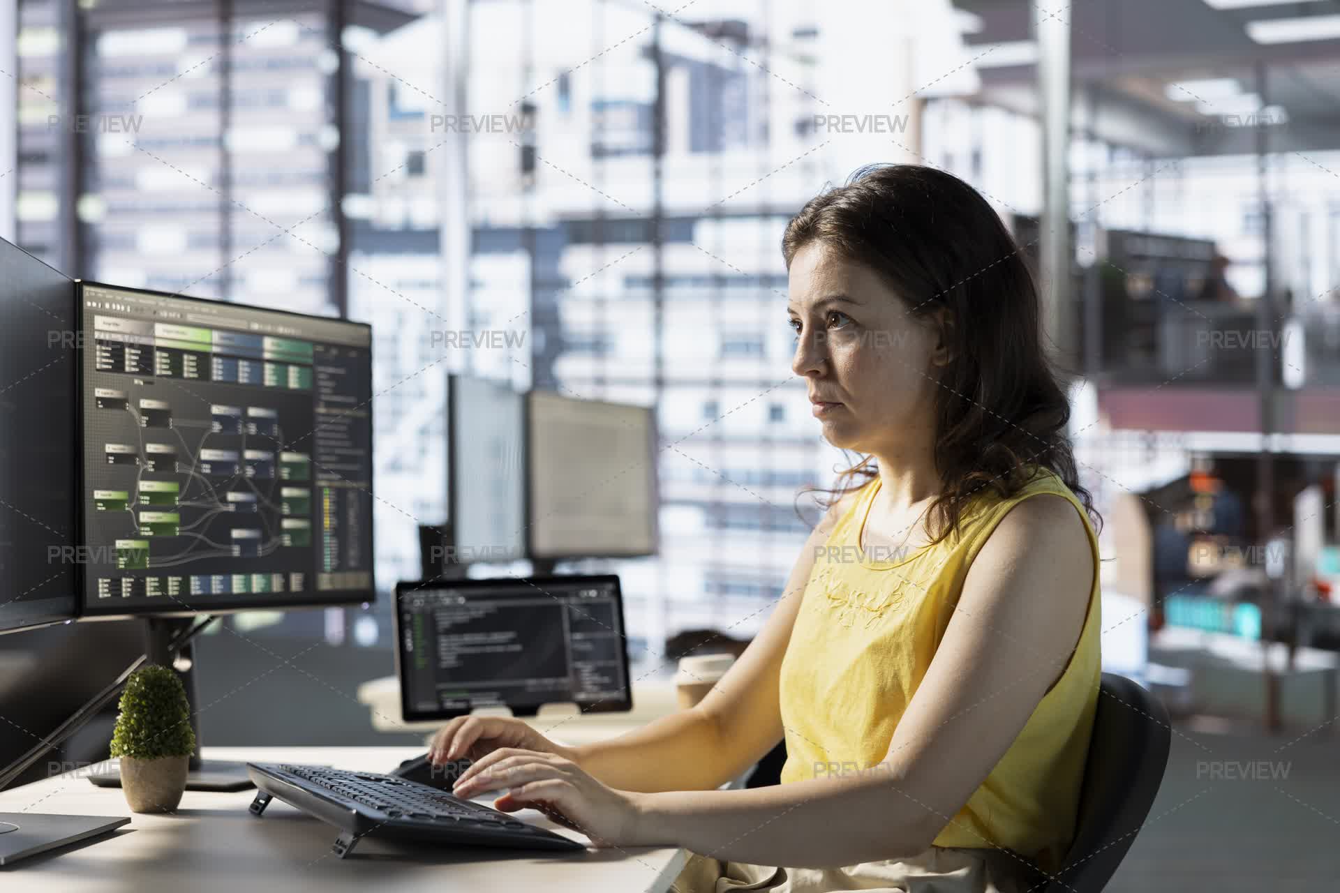 Programmer Creating Complex Machine Learning Models - Stock Photos ... Programmer Creating Complex Machine Learning Models - Stock Photos ...